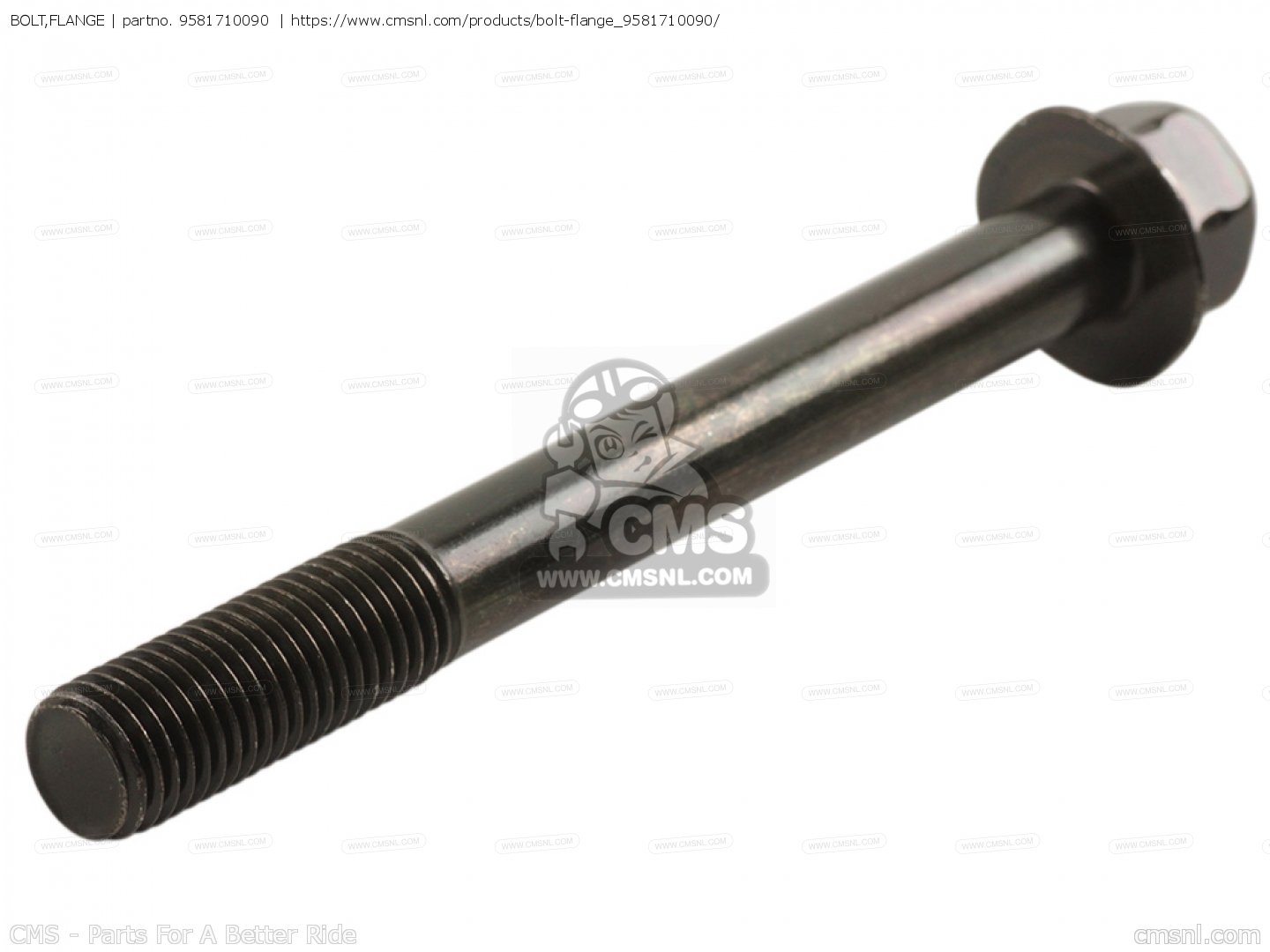 95817-10090-00 Bolt,Flange, 9581710090 Yamaha - YFM225U, YFM225S, YFM225T