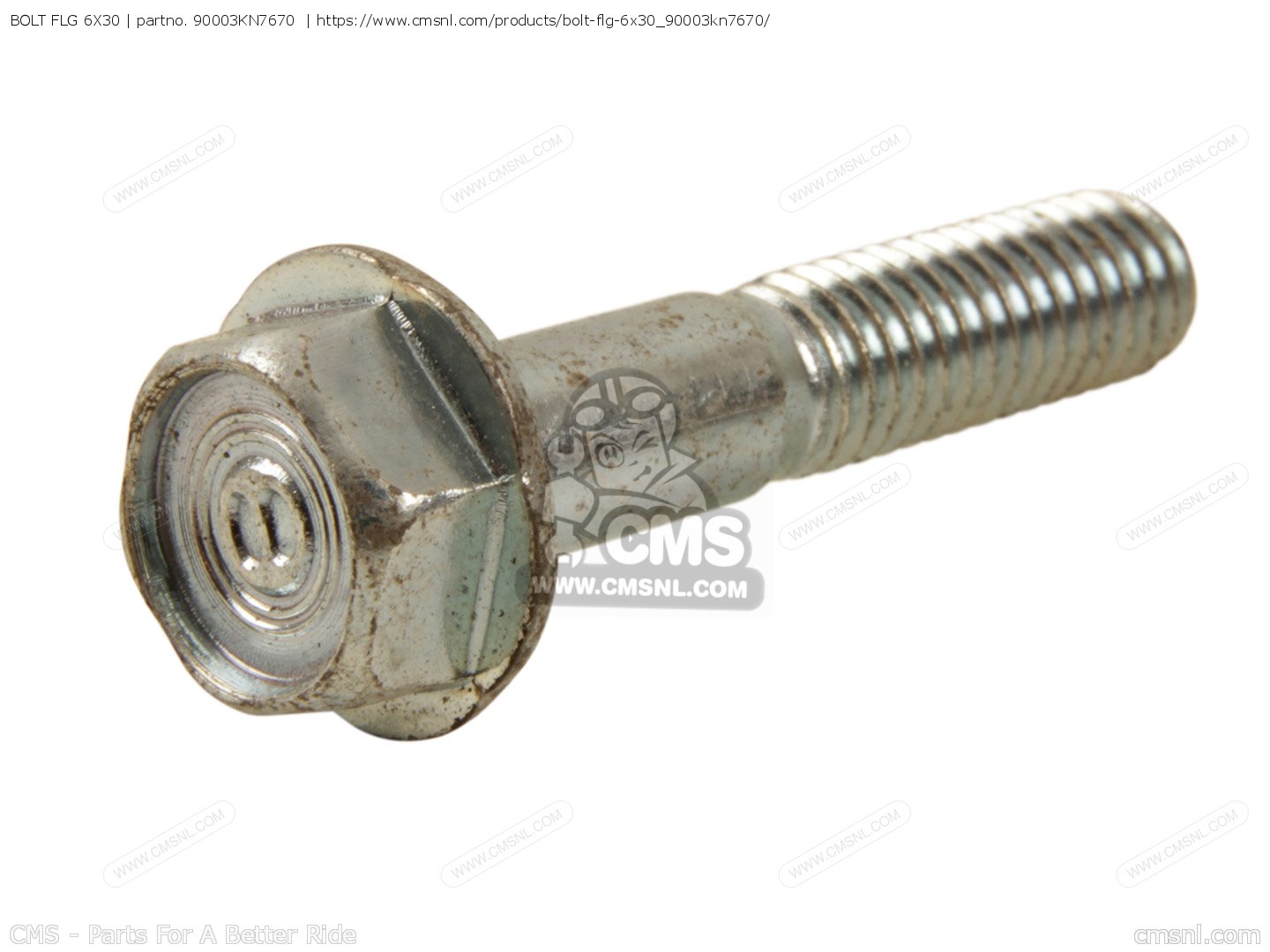 90003KN7670: Bolt Flg 6x30 Honda - buy the 90003-KN7-670 at CMSNL