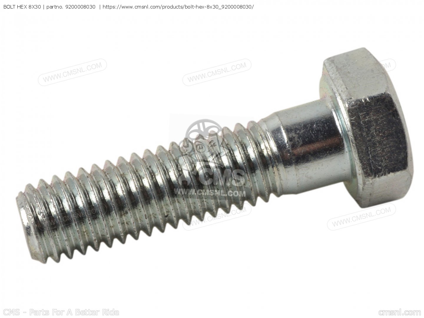 9200008030: Bolt Hex 8x30 Honda - buy the 92000-08030 at CMSNL