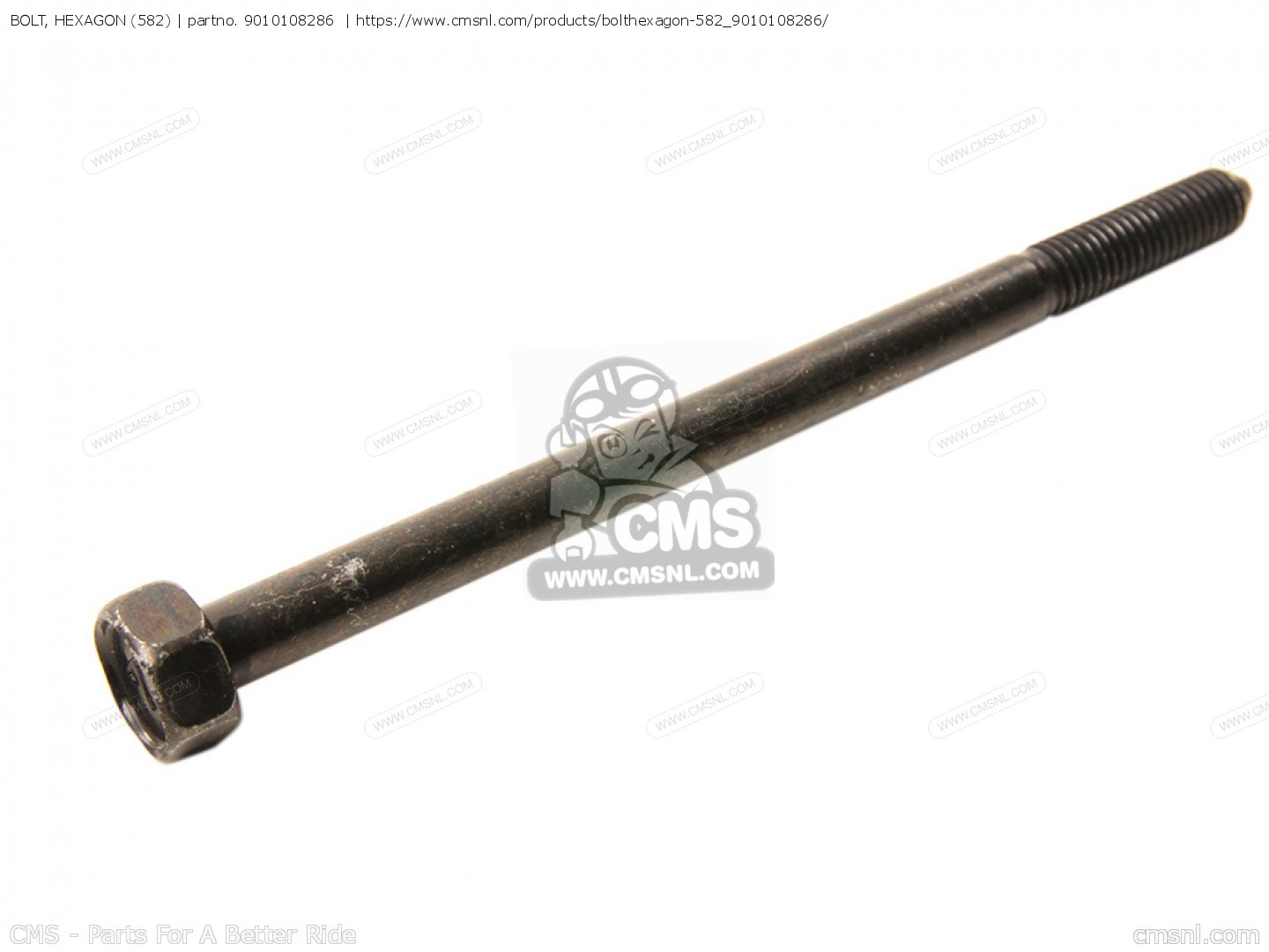 9010108286: BOLT, HEXAGON (582) Yamaha - buy the 90101-08286-00 at CMSNL