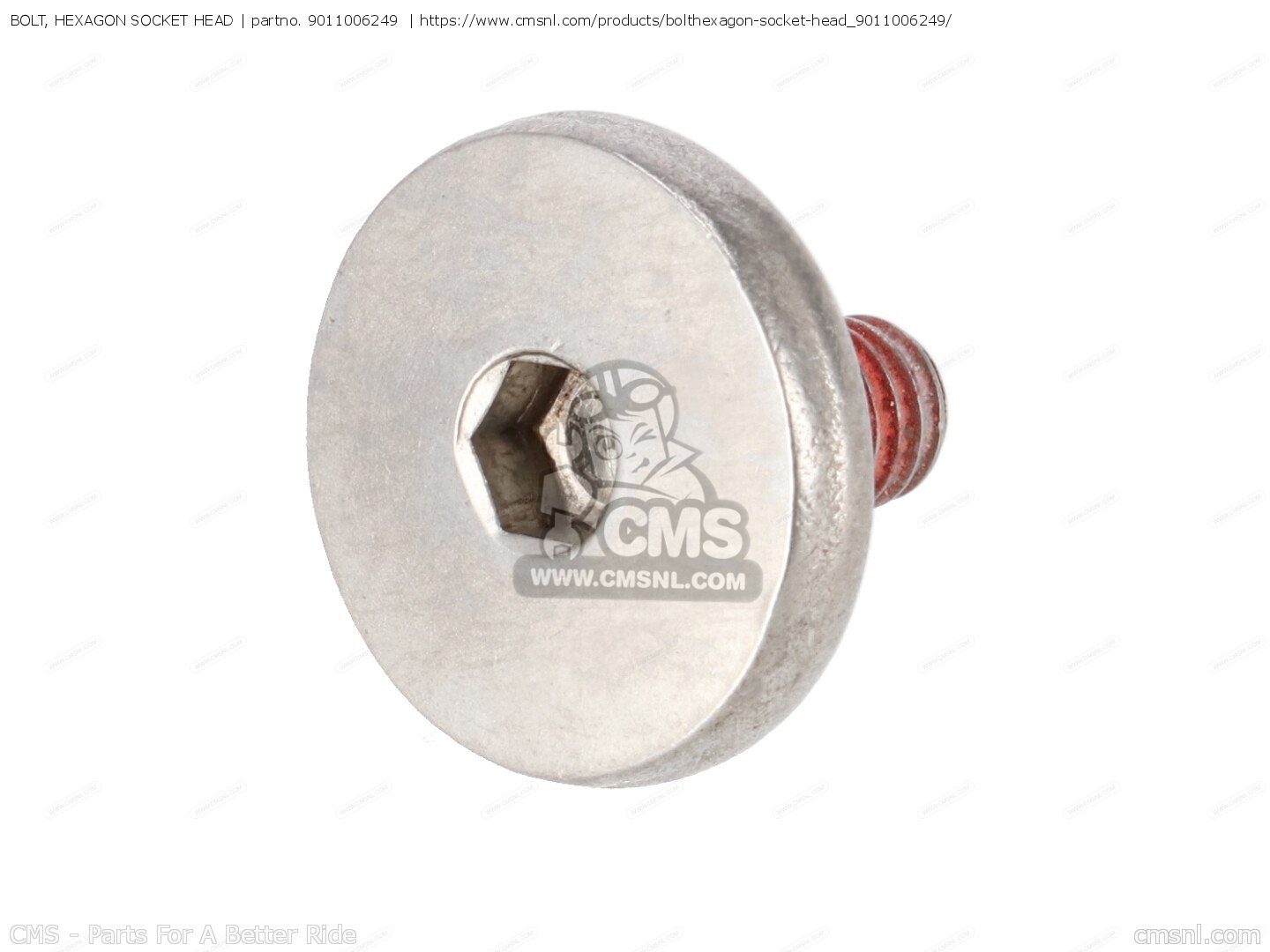 9011006249: BOLT, HEXAGON SOCKET HEAD Yamaha - buy the 90110-06249-00 ...