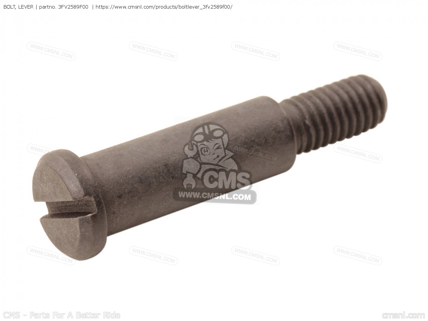 3FV2589F00: BOLT, LEVER Yamaha - buy the 3FV-2589F-00-00 at CMSNL