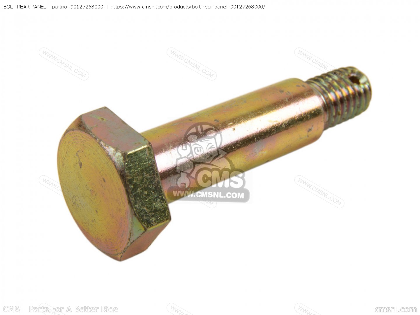 BOLT REAR PANEL for CB72 HAWK '60 '61 '62 '63 '64I '64II GENERAL EXPORT ...