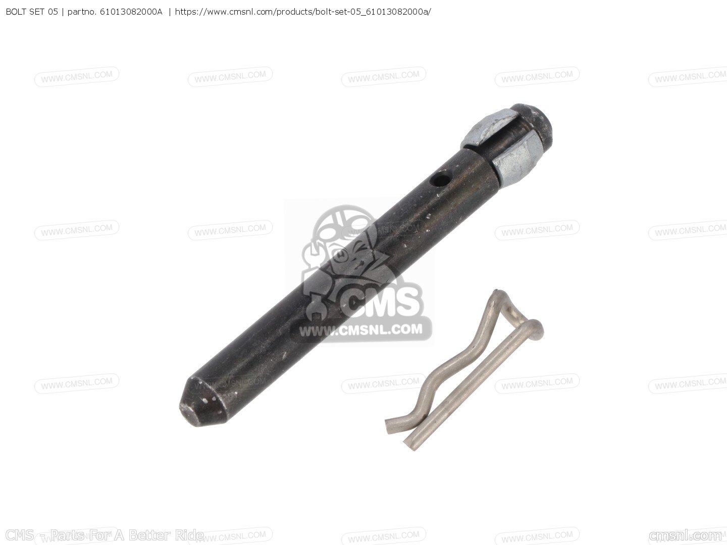 61013082000A: BOLT SET 05 Husqvarna - buy the 61013082000 at CMSNL