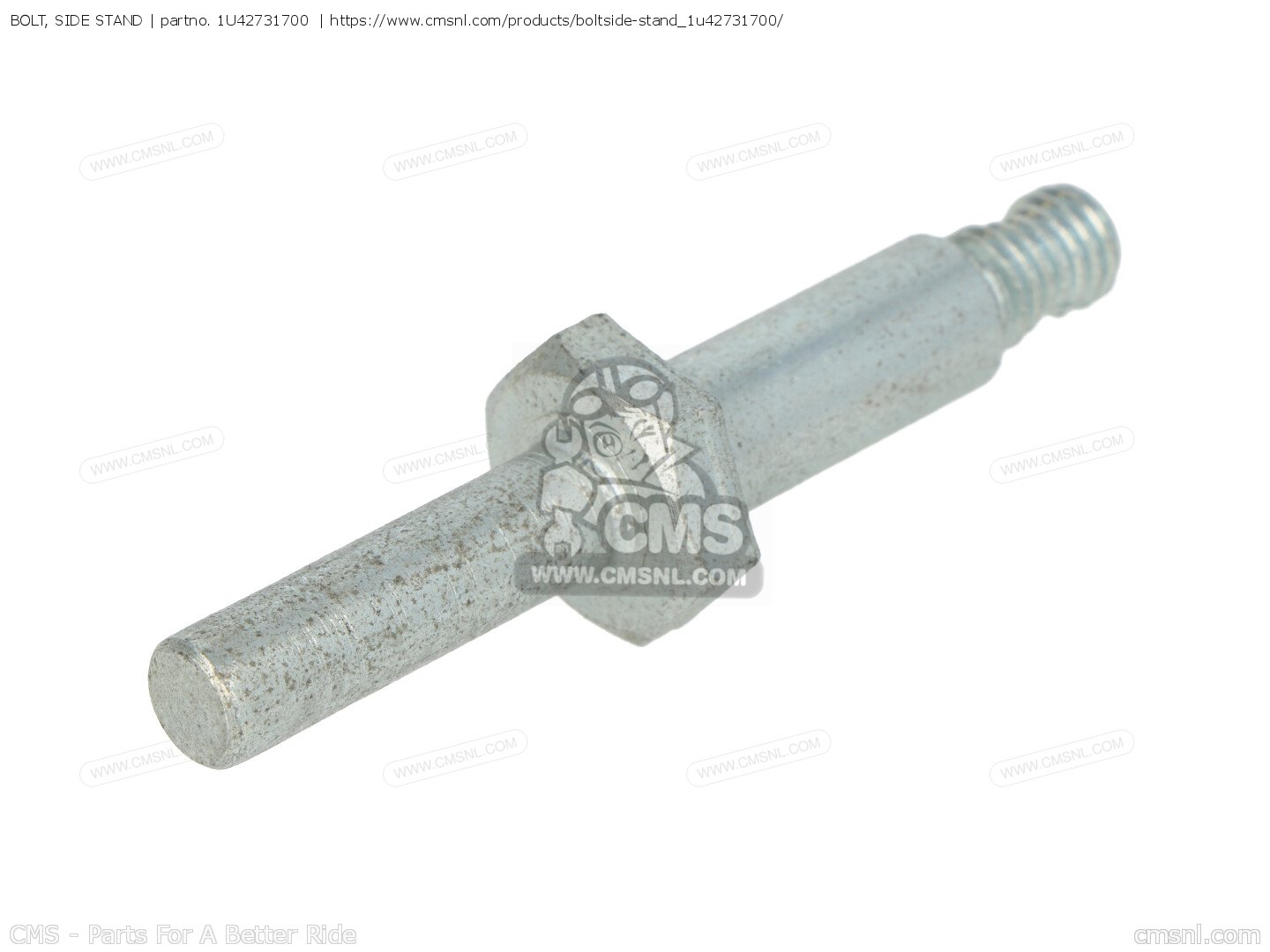 1U42731700: BOLT, SIDE STAND Yamaha - buy the 1U4-27317-00-00 at CMSNL
