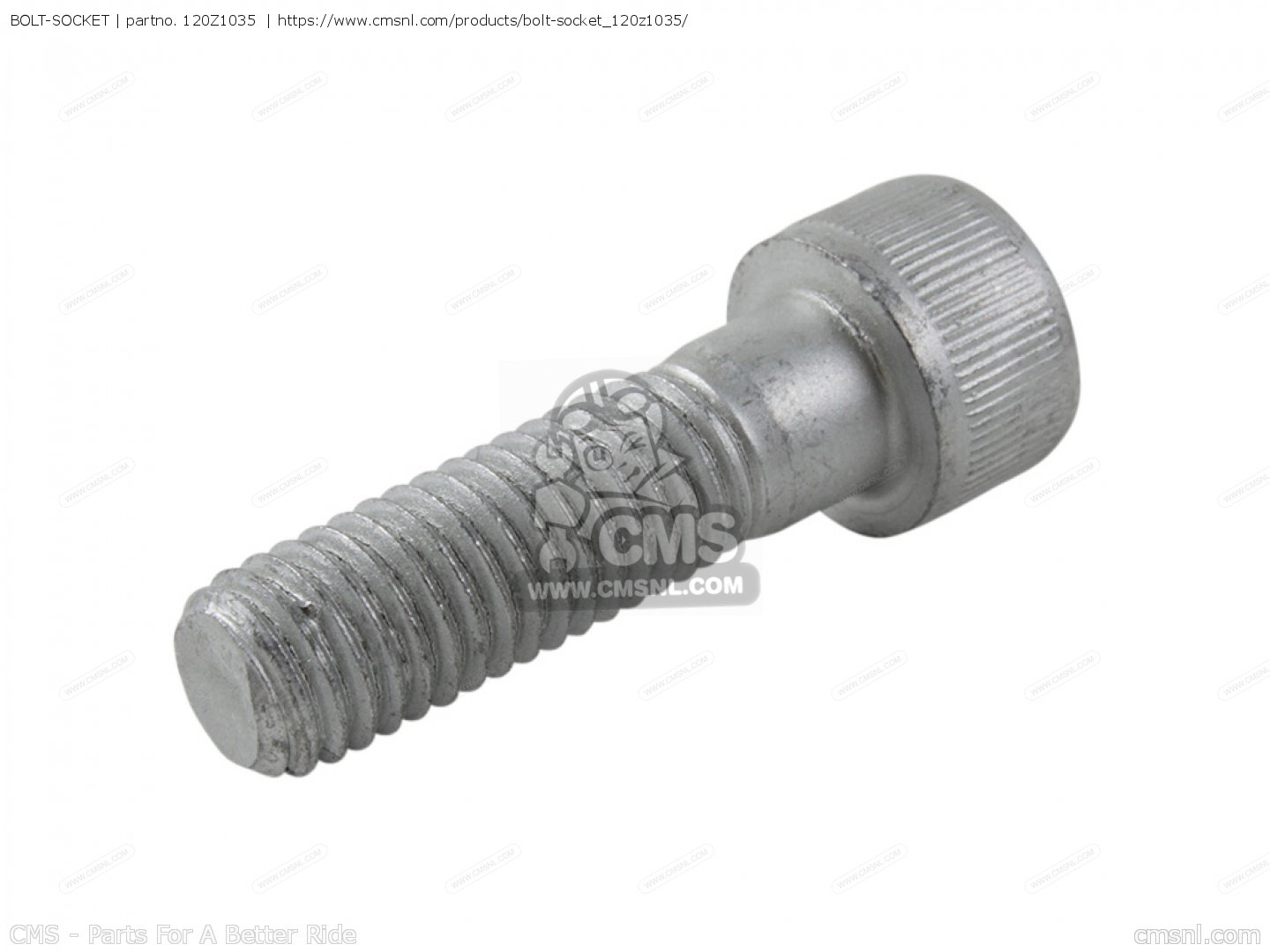 120Z1035: Bolt-socket,10x35 Kawasaki - buy the 120Z1035 at CMSNL