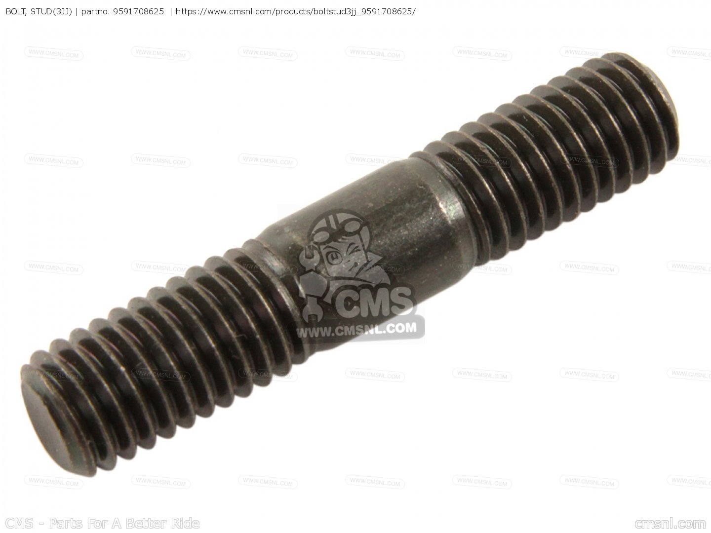9591708625: BOLT, STUD(3JJ) Yamaha - buy the 95917-08625-00 at CMSNL