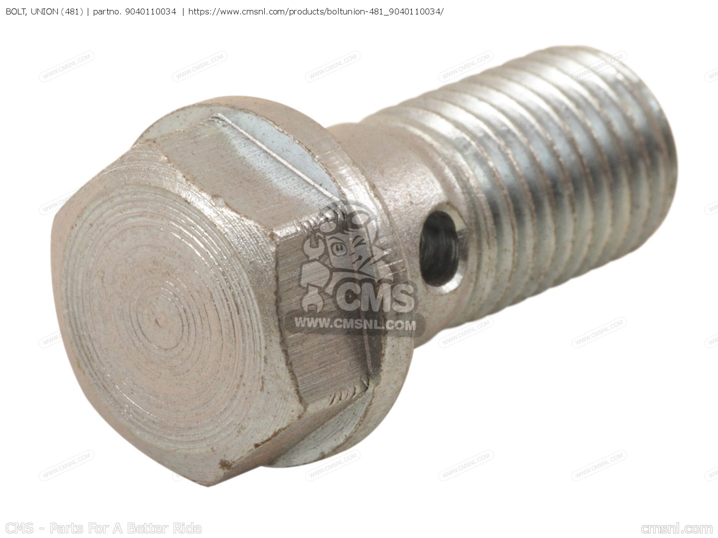 9040110034: BOLT, UNION (481) Yamaha - buy the 90401-10034-00 at CMSNL