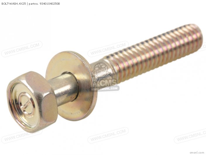 BOLT-WASH,4X25 for CBR1000RR 2011 (B) KOREA - order at CMSNL