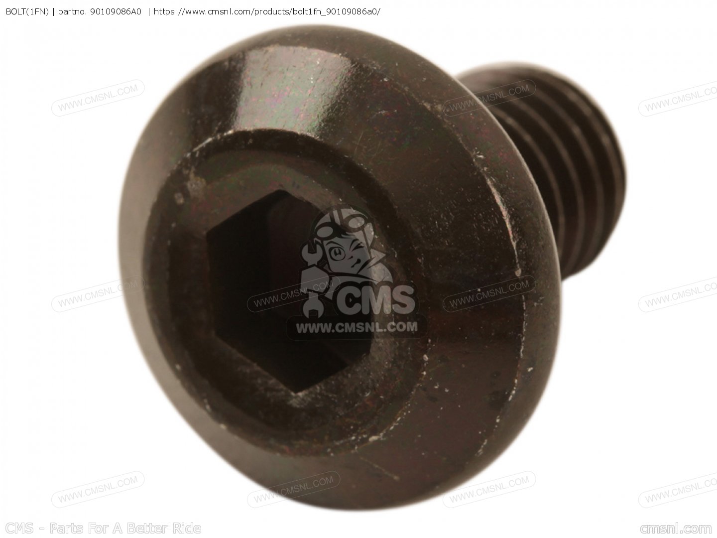 90109086A0: BOLT(1FN) Yamaha - buy the 90109-086A0-00 at CMSNL