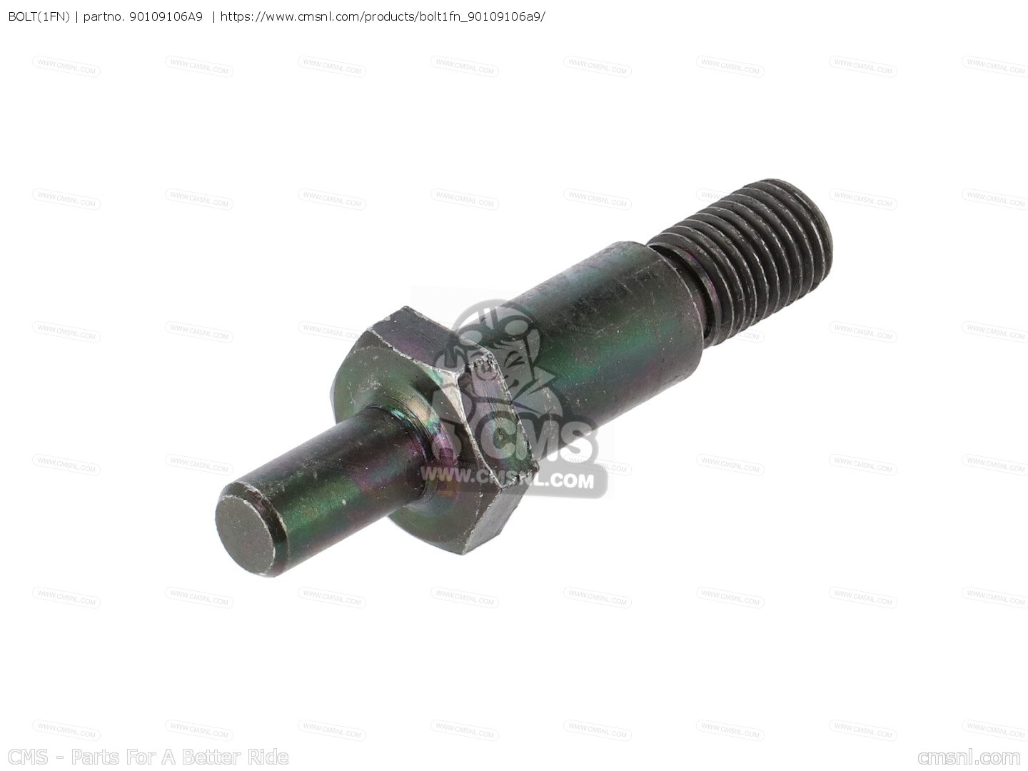 90109106A9: BOLT(1FN) Yamaha - buy the 90109-106A9-00 at CMSNL