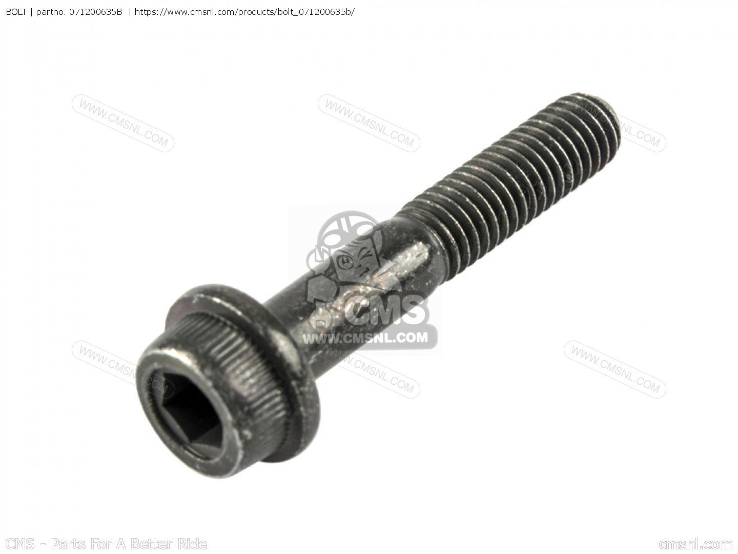 071200635B: BOLT Suzuki - buy the 07120-0635B at CMSNL