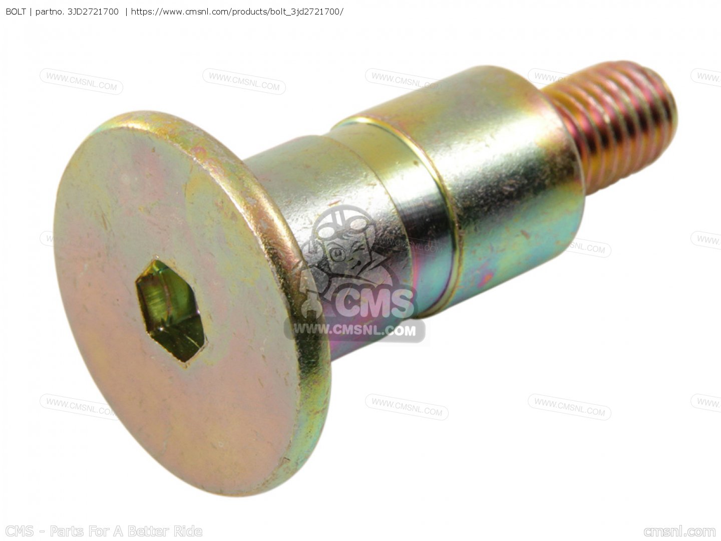 3JD2721700: BOLT Yamaha - buy the 3JD-27217-00-00 at CMSNL