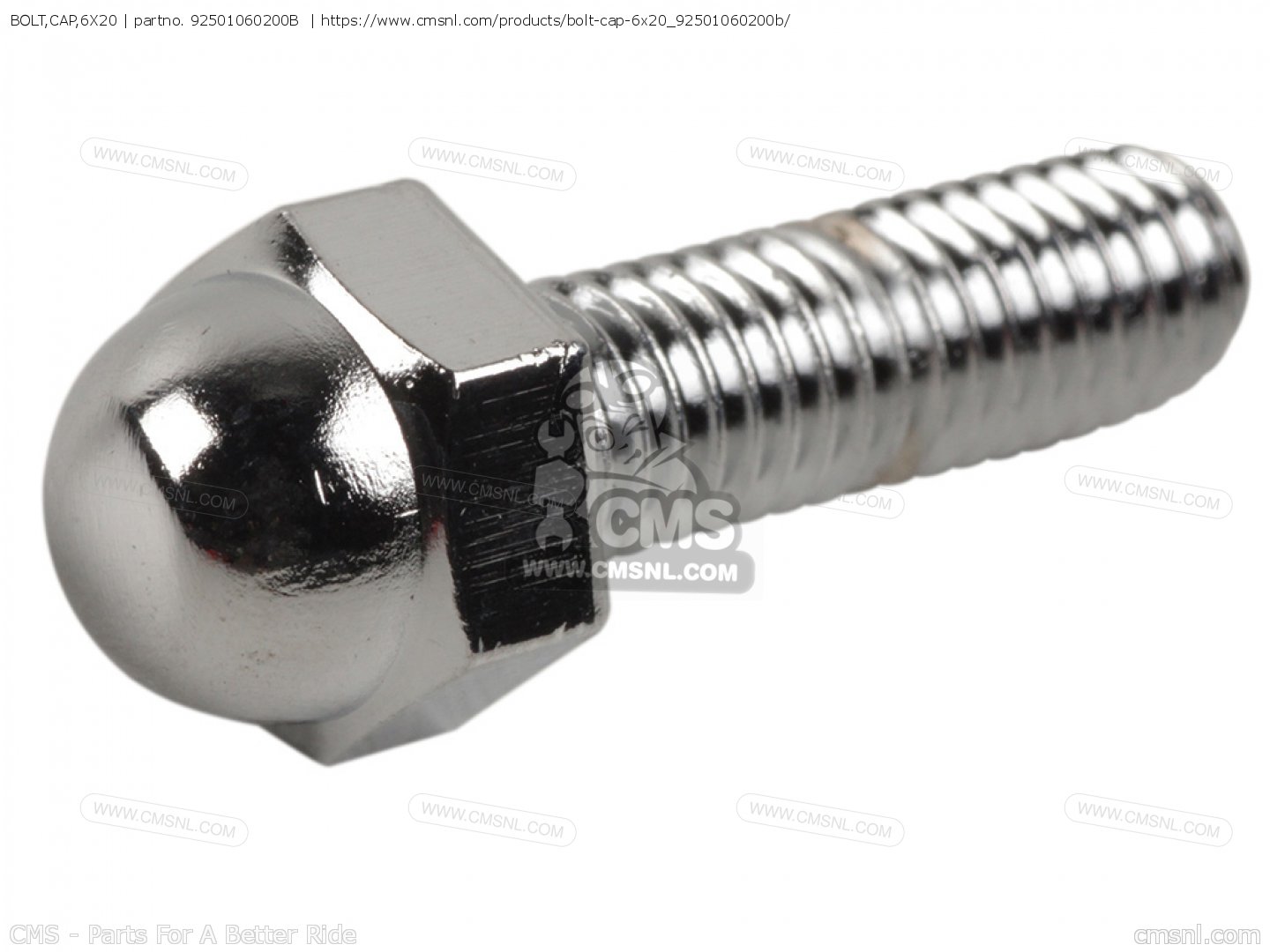 BOLT,CAP,6X20 for Honda - order at CMSNL