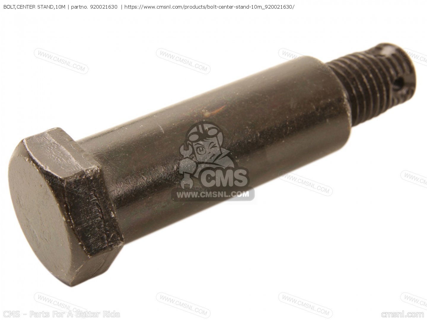 920021630: Bolt,center Stand,10m Kawasaki - buy the 92002-1630 at CMSNL