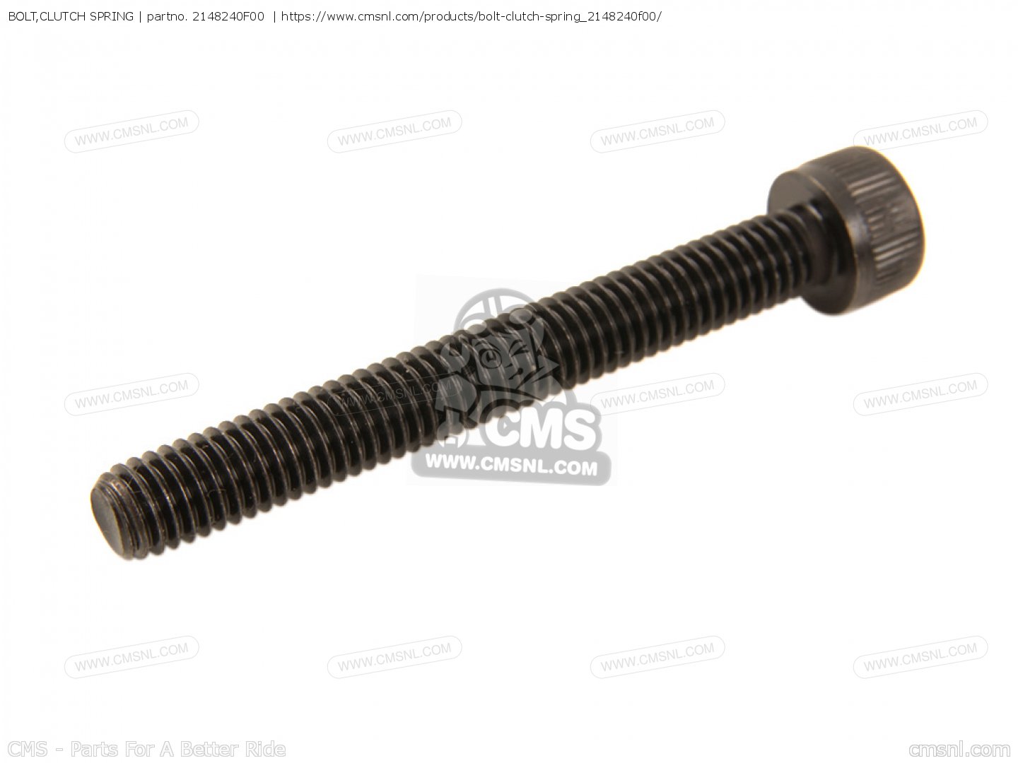 BOLT,CLUTCH SPRING for GSXR1000Z 2003 (K3) USA (E03) - order at CMSNL