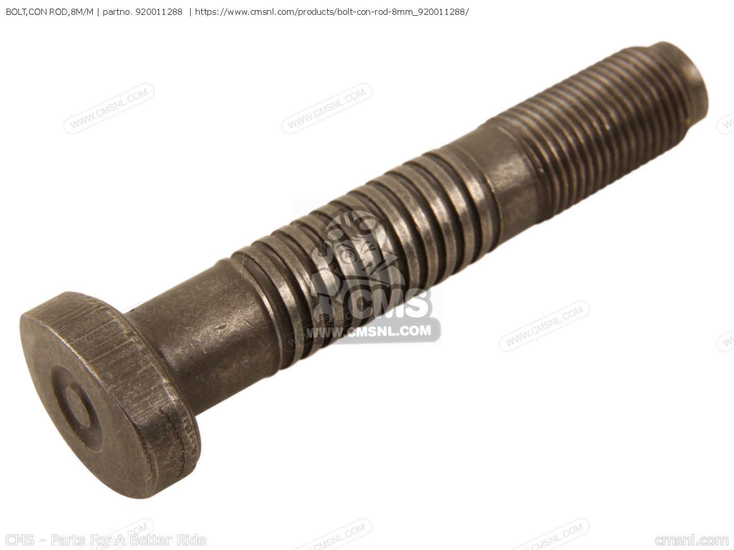 920011288: Bolt,con Rod,8m/m Kawasaki - buy the 92001-1288 at CMSNL