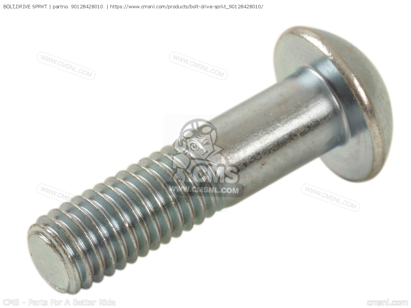90128428010: BOLT,DRIVE SPRKT Honda - buy the 90128-428-010 at CMSNL