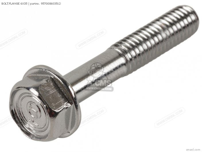 957000603512: Bolt,flange 6x35 Honda - buy the 95700-0603512 at CMSNL