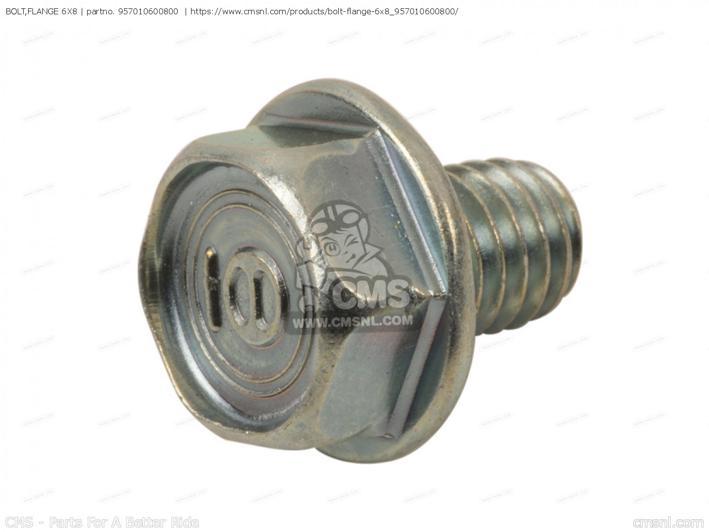 BOLT,FLANGE 6X8 for GX360K1\E1\18ZA01E6 - order at CMSNL