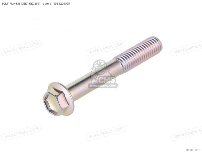 95E3208055: Bolt, Flange Deep Recess Yamaha - buy the 95E32-08055-00 at ...
