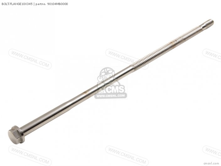 90104MB0000: BOLT.FLANGE10X345 Honda - buy the 90104-MB0-000 at CMSNL