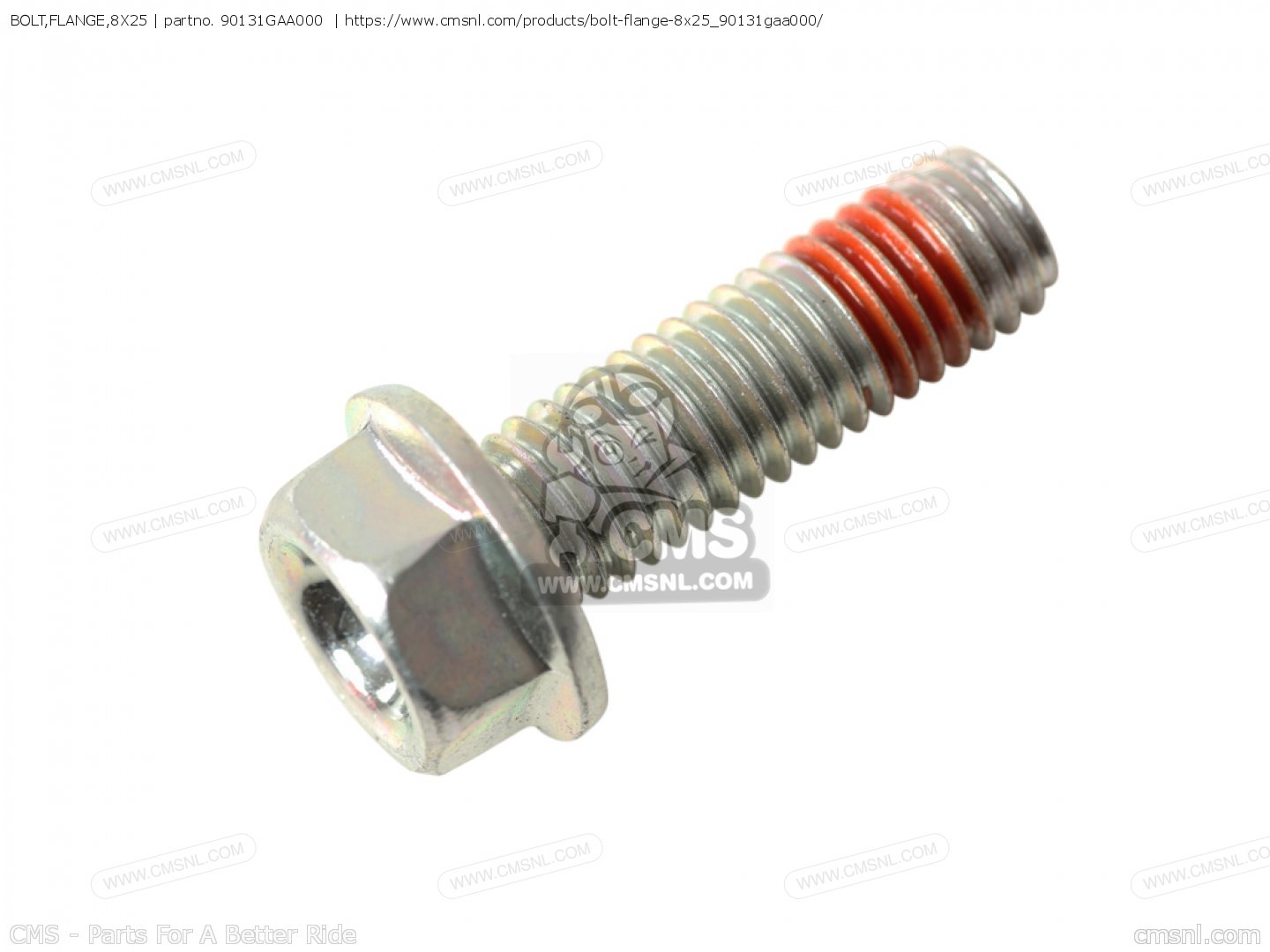 BOLT,FLANGE,8X25 for Honda - order at CMSNL