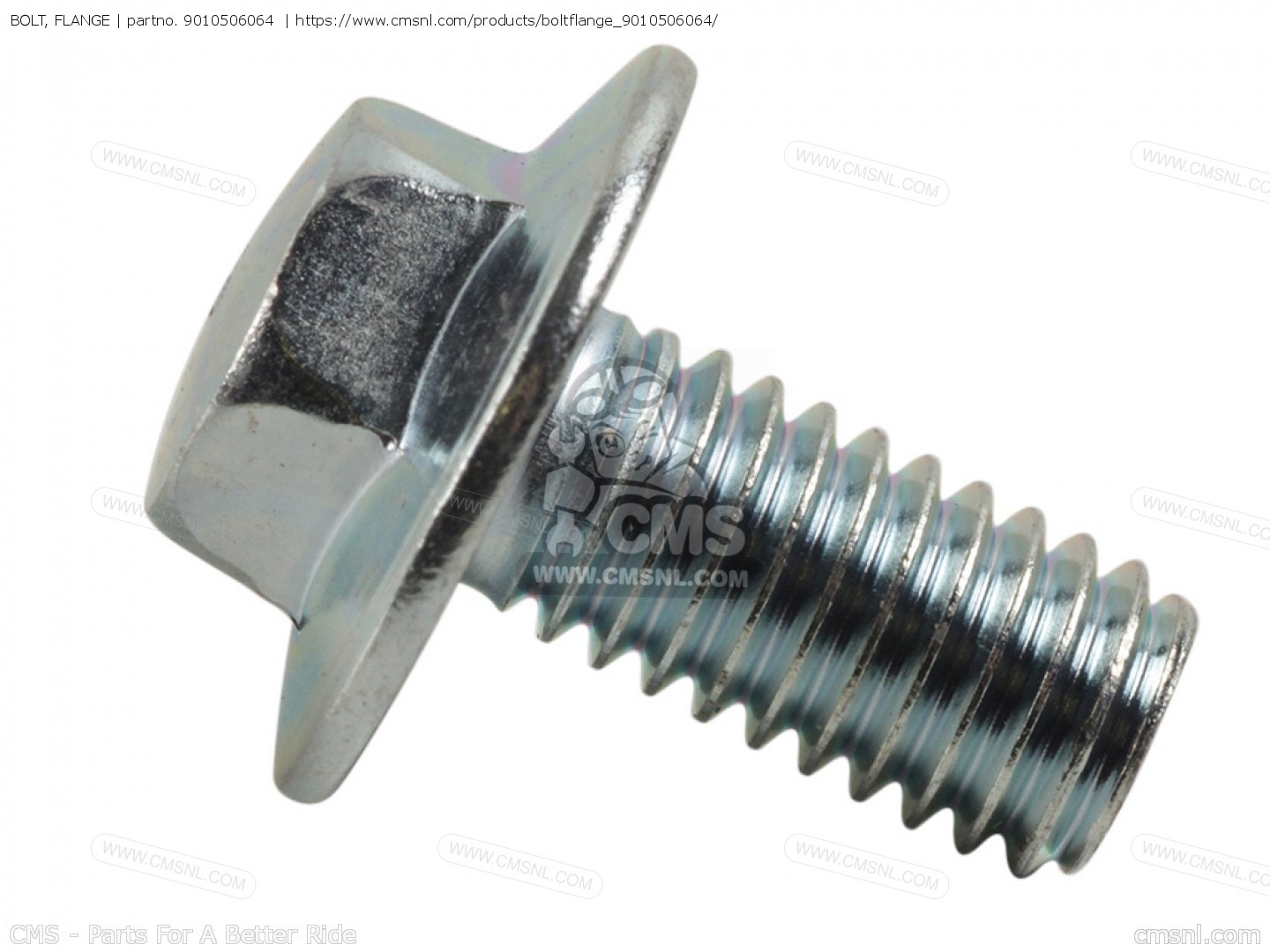 9010506064: Bolt, Flange Yamaha - buy the 90105-06064 at CMSNL