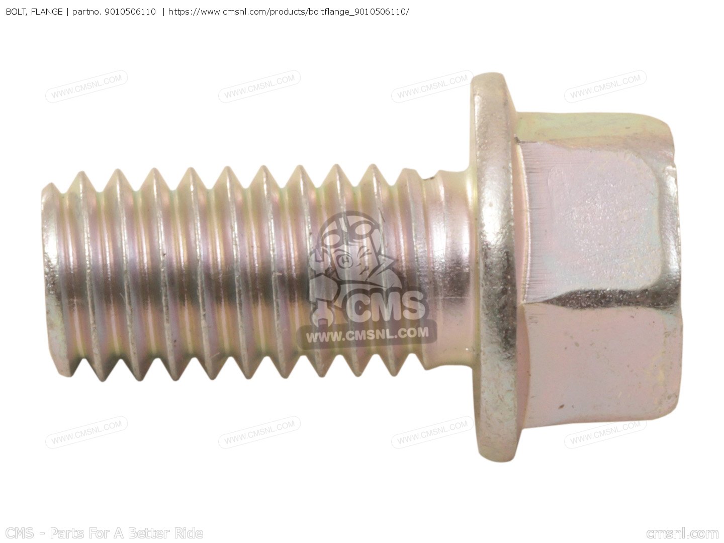 9010506110: Bolt, Flange Yamaha - buy the 90105-06110 at CMSNL