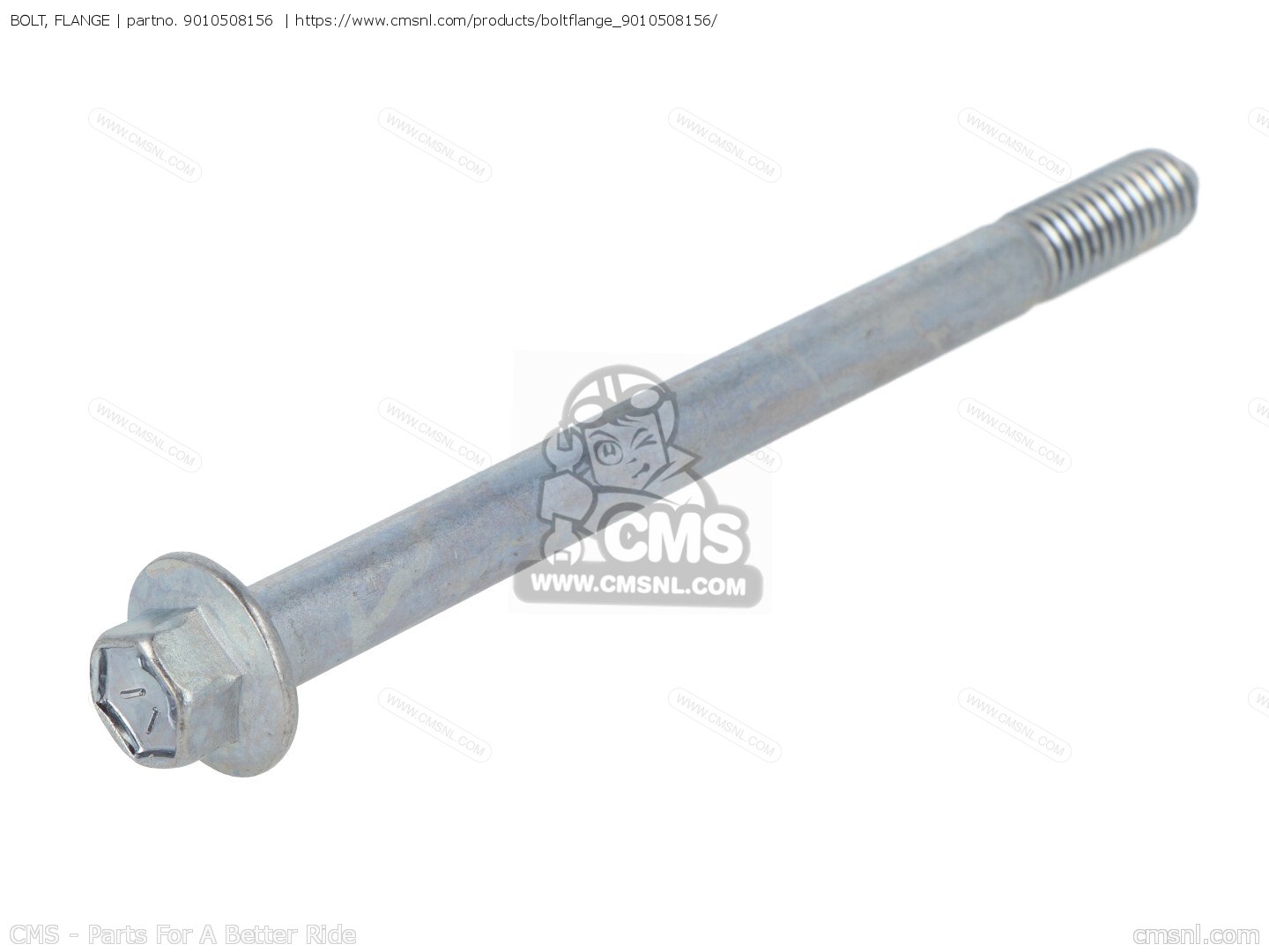 9010508156: Bolt, Flange Yamaha - buy the 90105-08156 at CMSNL