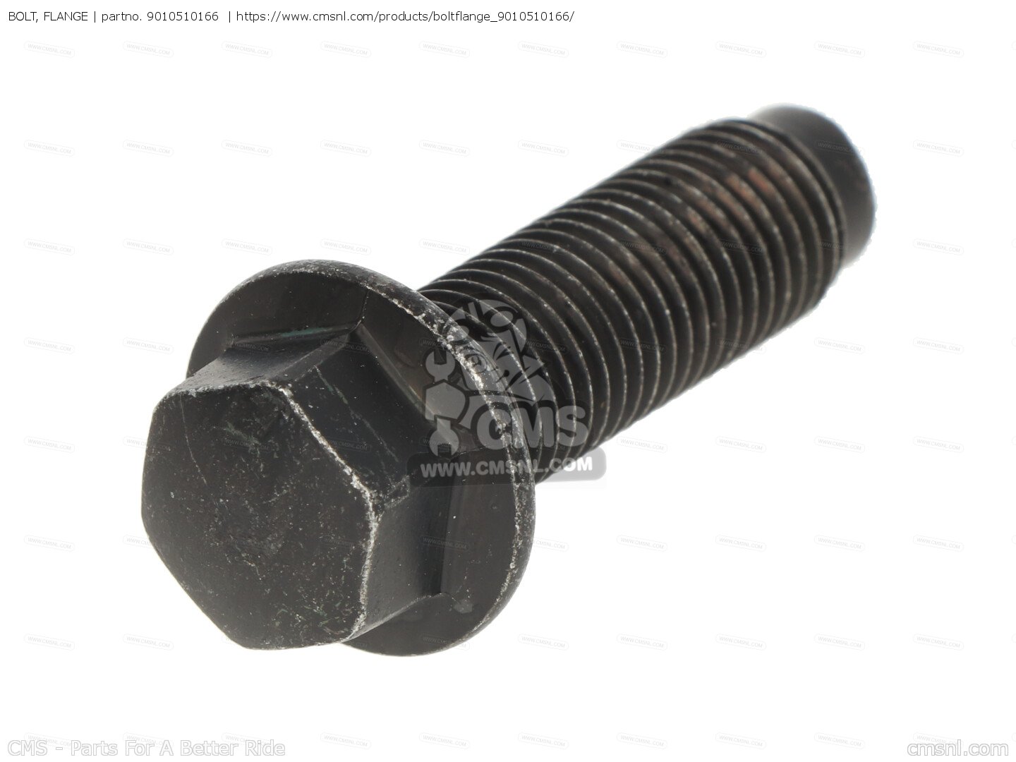 9010510166: Bolt, Flange Yamaha - buy the 90105-10166 at CMSNL