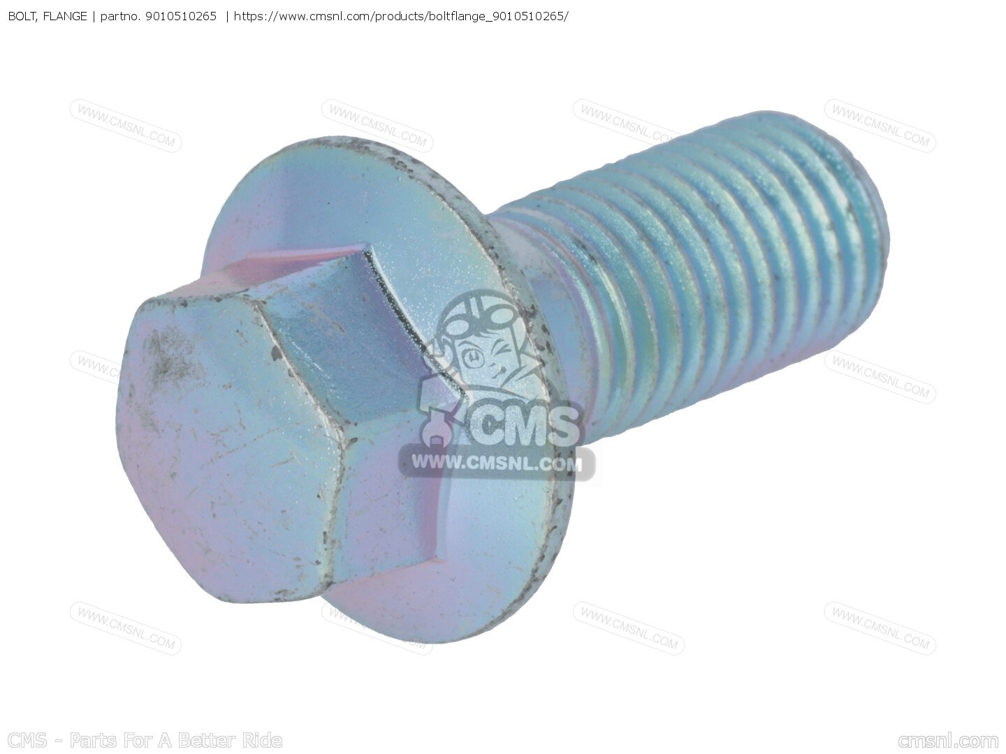 9010510265: Bolt, Flange Yamaha - buy the 90105-10265 at CMSNL