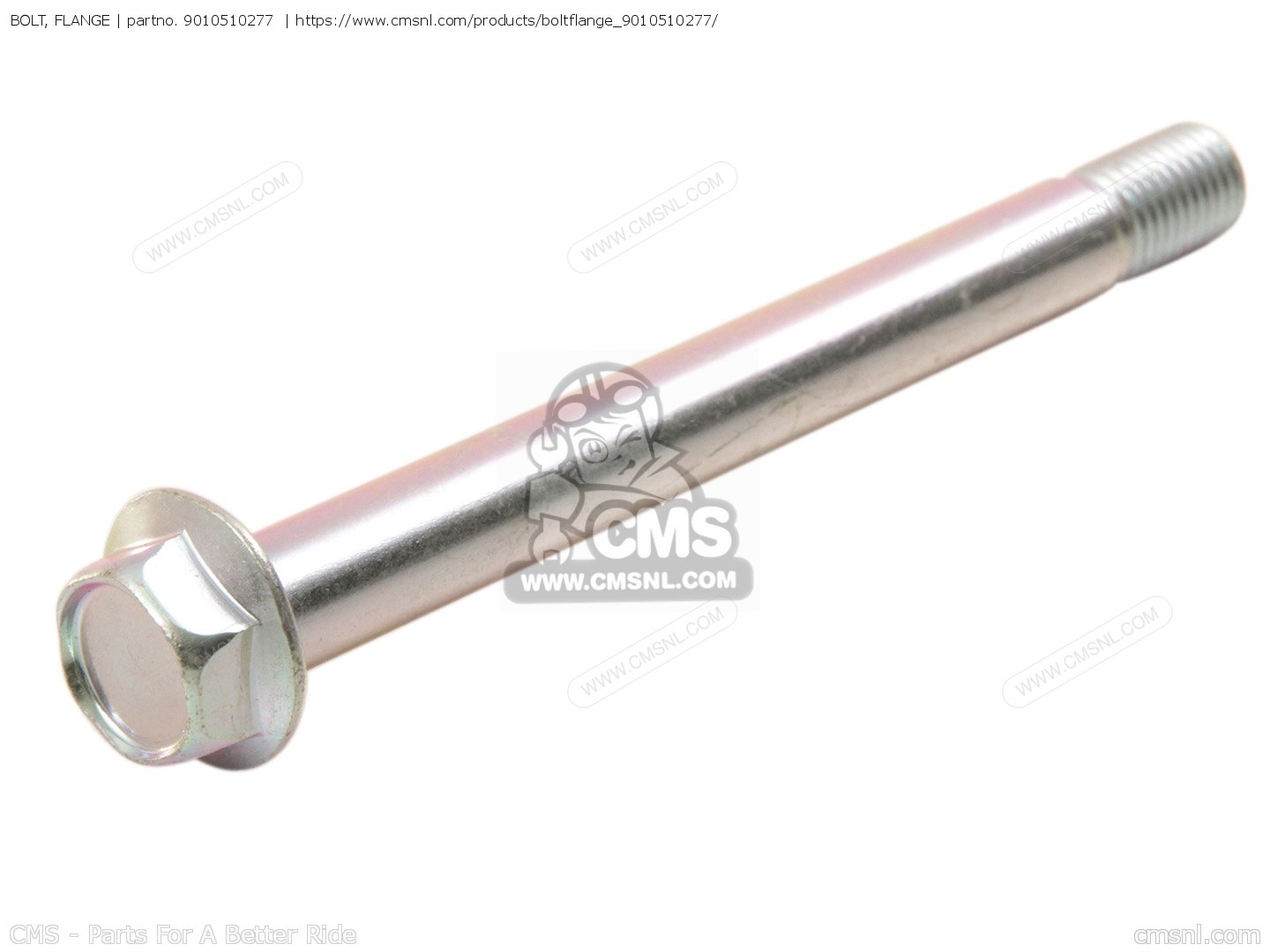 9010510277: Bolt, Flange Yamaha - buy the 90105-10277-00 at CMSNL
