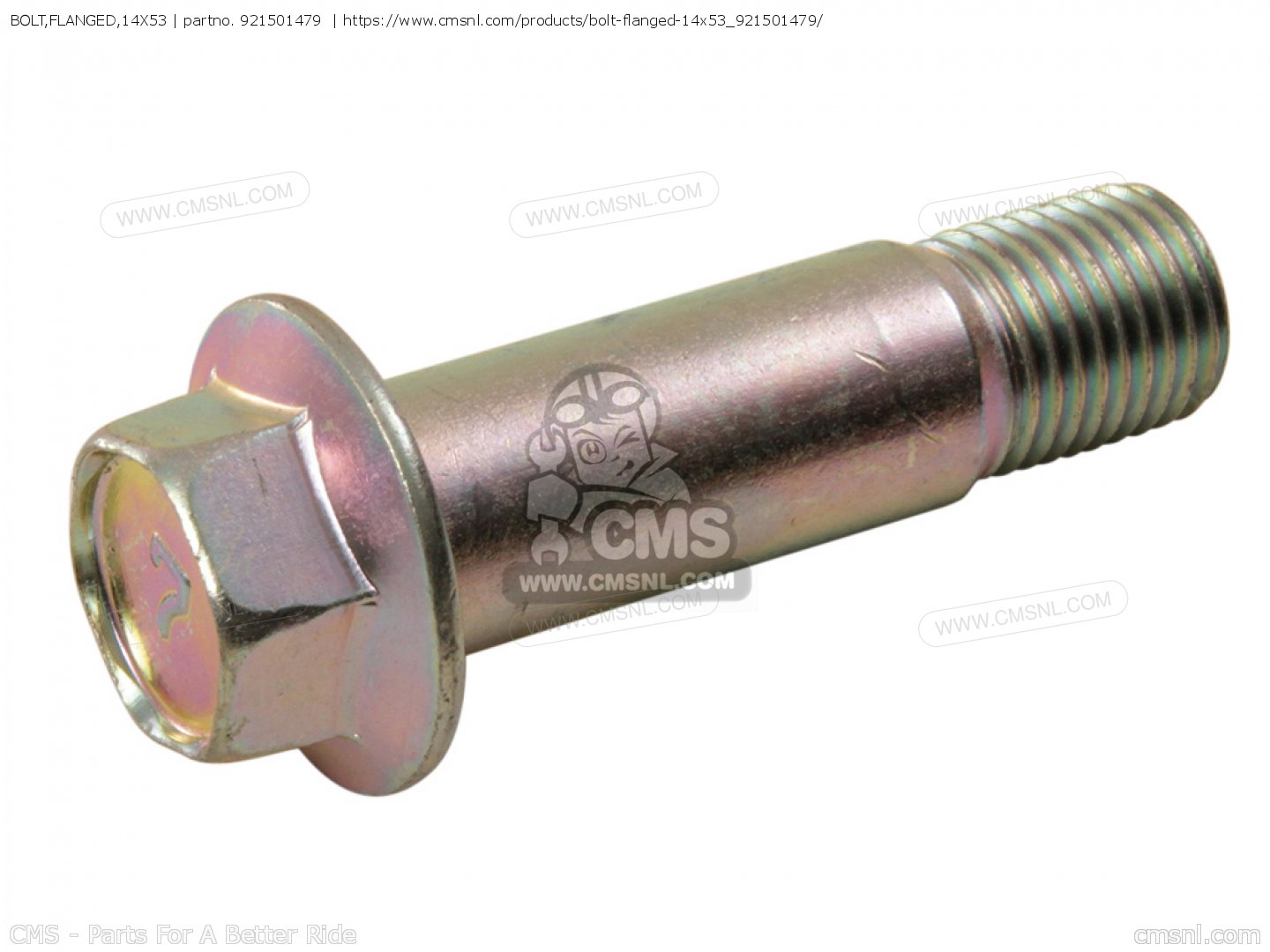 921501479: Bolt,flanged,14x53 Kawasaki - buy the 92150-1479 at CMSNL