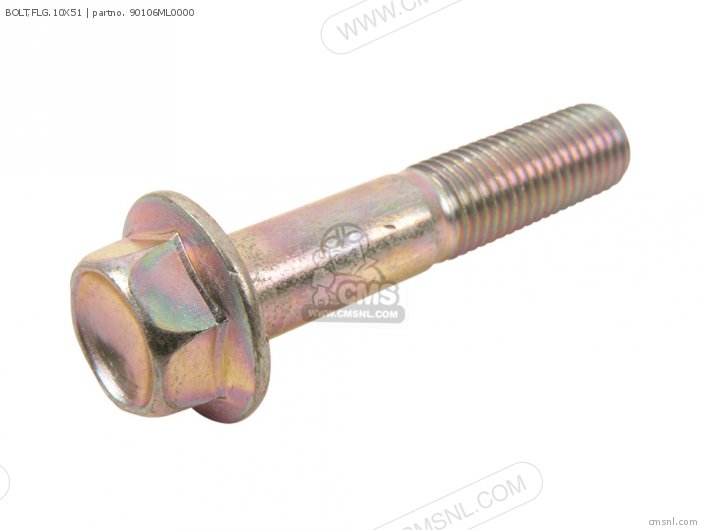 90106ML0000: Bolt,flg.10x51 Honda - buy the 90106-ML0-000 at CMSNL
