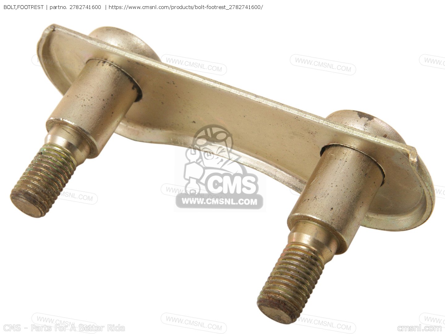 BOLT,FOOTREST for Yamaha - order at CMSNL