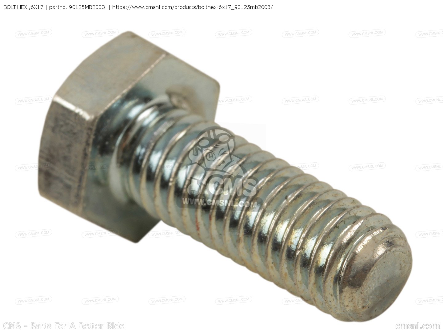 BOLT.HEX.,6X17 for VF750F INTERCEPTOR 1983 (D) - order at CMSNL