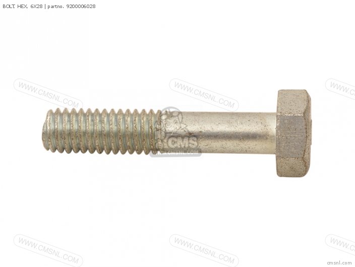 BOLT,HEX 6X28 for Honda - order at CMSNL