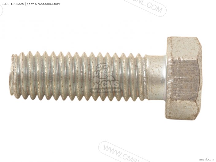BOLT,HEX 8X25 for Honda - order at CMSNL