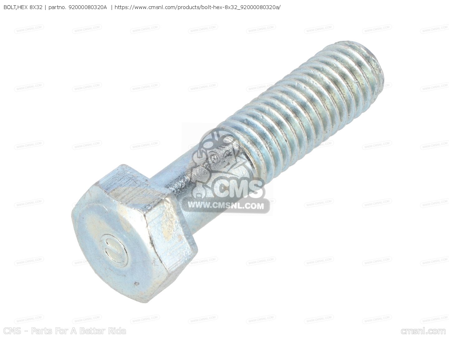 BOLT,HEX 8X32 for Honda - order at CMSNL