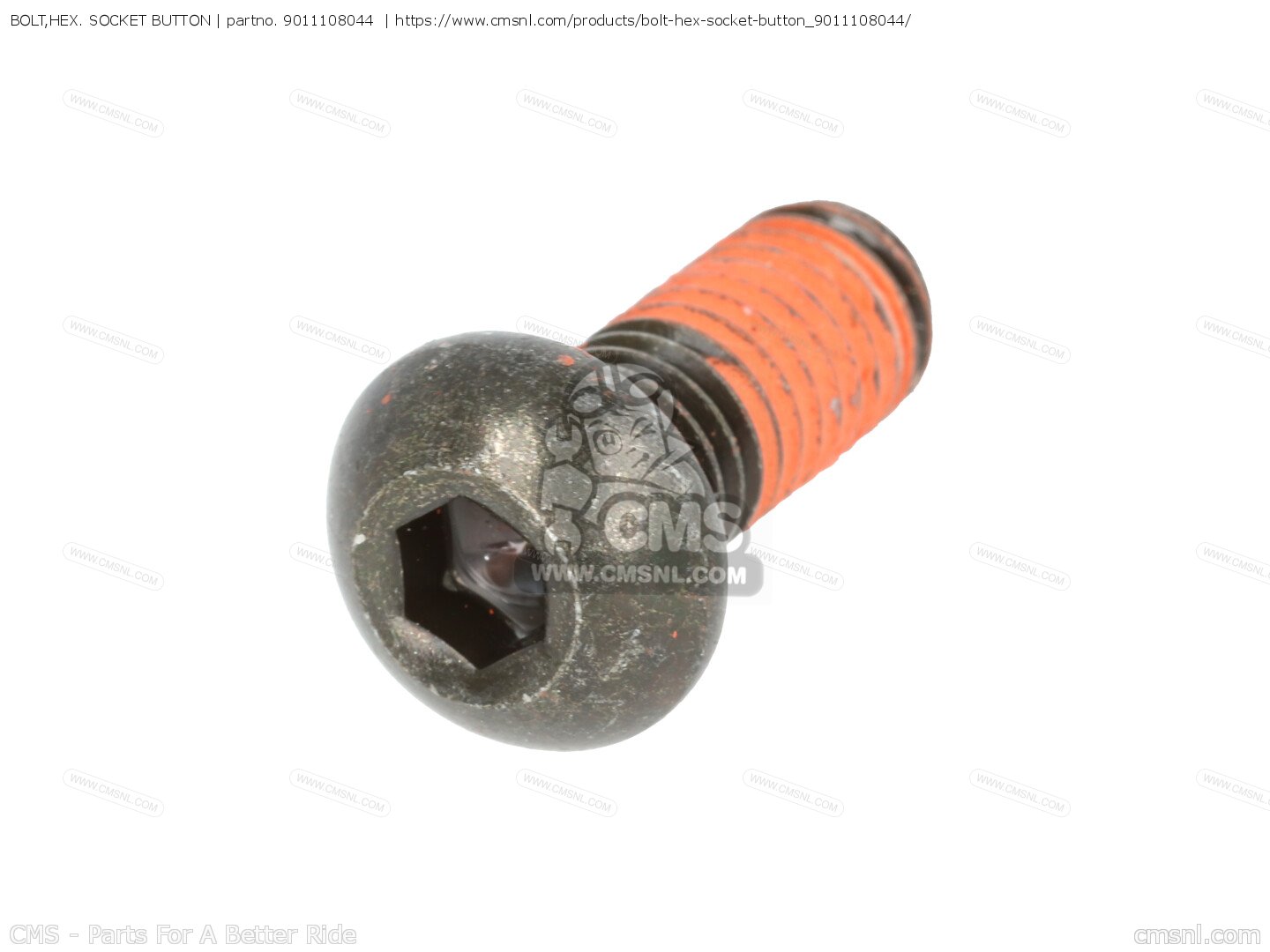 9011108044: Bolt,hex. Socket Button Yamaha - buy the 90111-08044 at CMSNL
