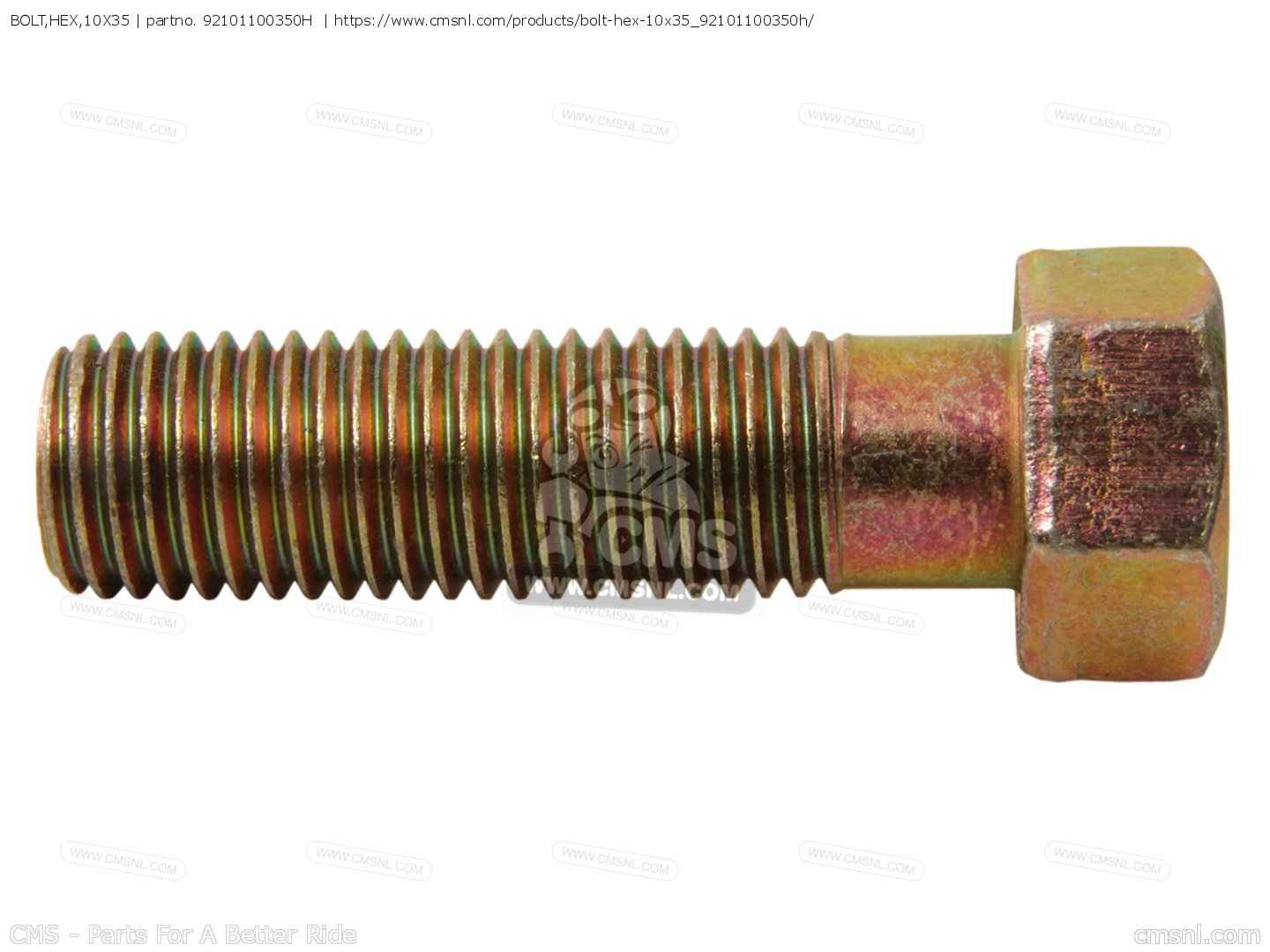 92101100350H Bolt hex 10x35 Honda Buy The 92101 100350H At CMSNL 92101100350h-bolt-hex-10x35-honda-buy-the-92101-100350h-at-cmsnl