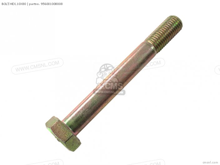 956001008008: Bolt,hex,10x80 Honda - buy the 95600-1008008 at CMSNL