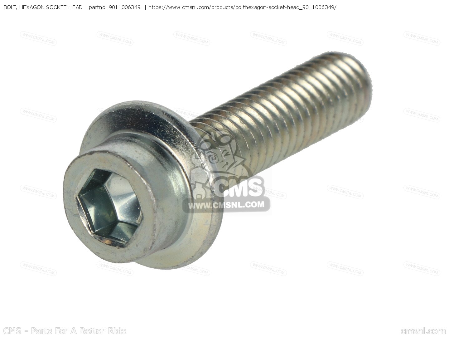 9011006349: Bolt, Hexagon Socket Head Yamaha - buy the 90110-06349-00 ...