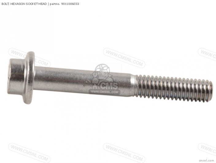 9011006033: Bolt, Hexagon Socket Head Yamaha - buy the 90110-06033 at CMSNL