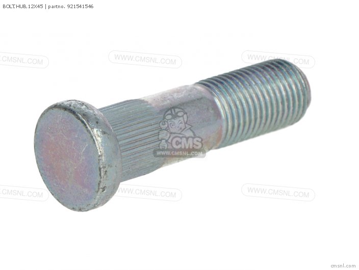 921541546: Bolt,hub,12x45 Kawasaki - buy the 92154-1546 at CMSNL