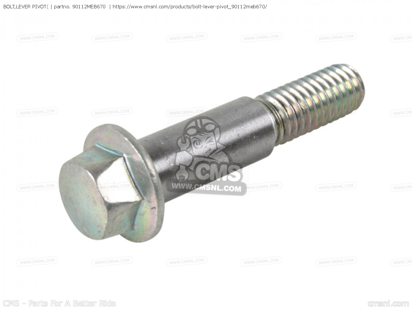 BOLT,LEVER PIVOT( for CRF450R 2002 (2) EUROPEAN DIRECT SALES - order at ...