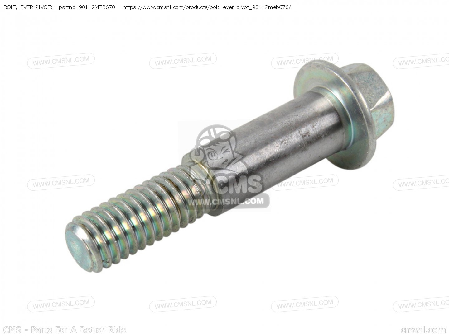 BOLT,LEVER PIVOT( for CRF450R 2002 (2) EUROPEAN DIRECT SALES - order at ...