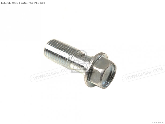 90044KM3000: BOLT,OIL 10MM Honda - buy the 90044-KM3-000 at CMSNL