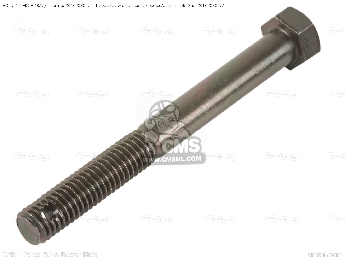 BOLT, PIN HOLE (8A7) for BR250T BRAVO 1993 - order at CMSNL
